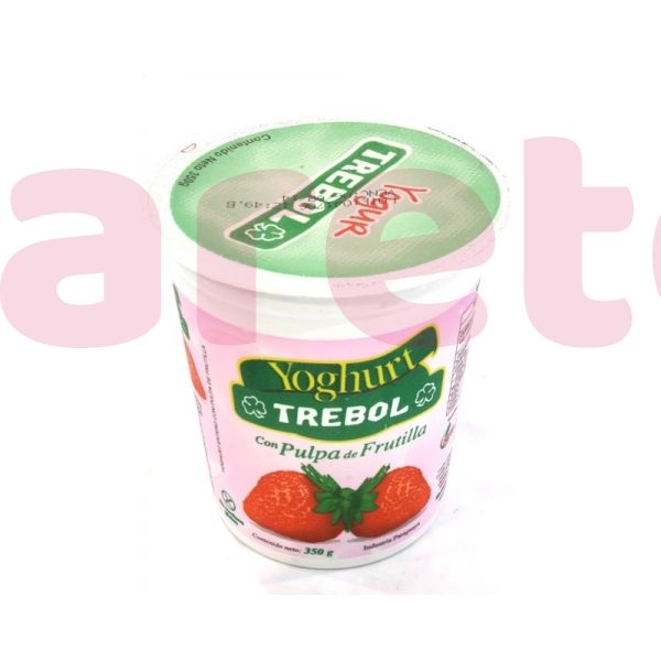 YOGURT ENTERO TREBOL FRUTILLA 350GR