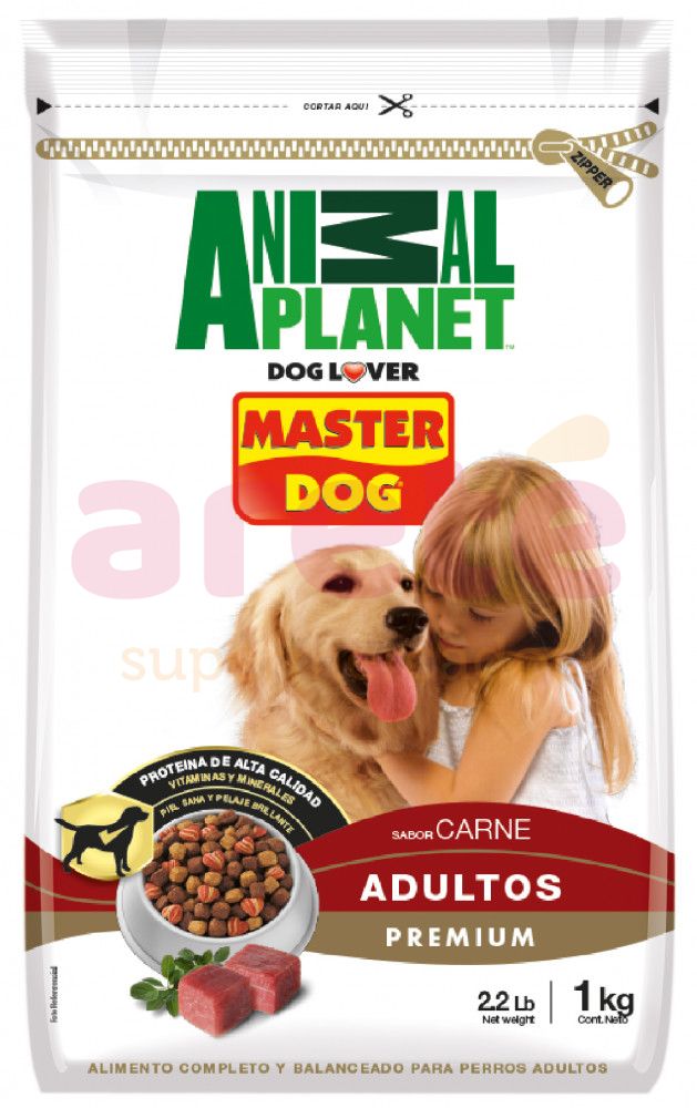MASTER DOG ADULTO CARNE 1KG